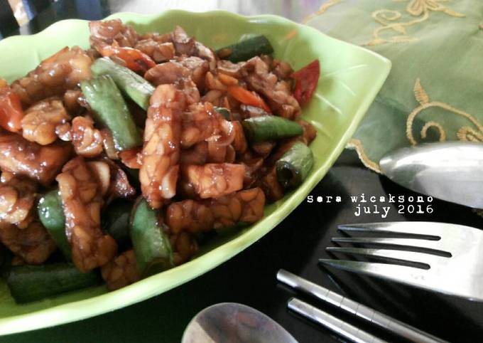 Resep Orek tempe simple oleh Sera Wicaksono - Cookpad