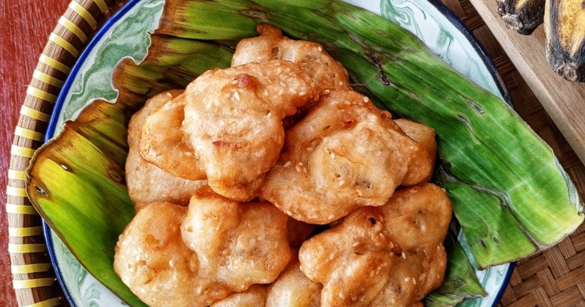 Resep Cimplung Pisang Wijen oleh Nay's Kitchen - Cookpad