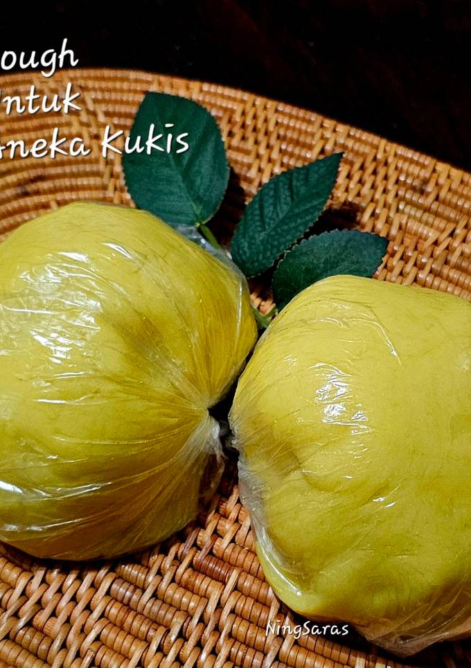 Resep Frozen Cookies Dough_1 Adonan Untuk Aneka Kukis (12 kukis)🍪😋 oleh ...