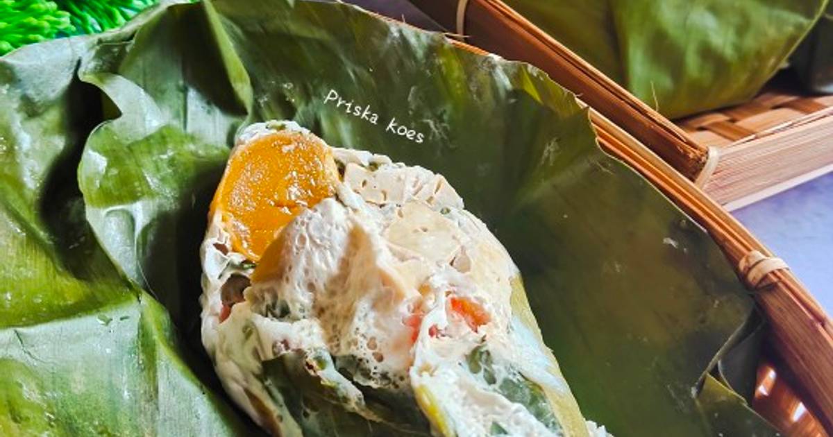 Resep Botok Tahu Telur Asin oleh Priska Koes - Cookpad