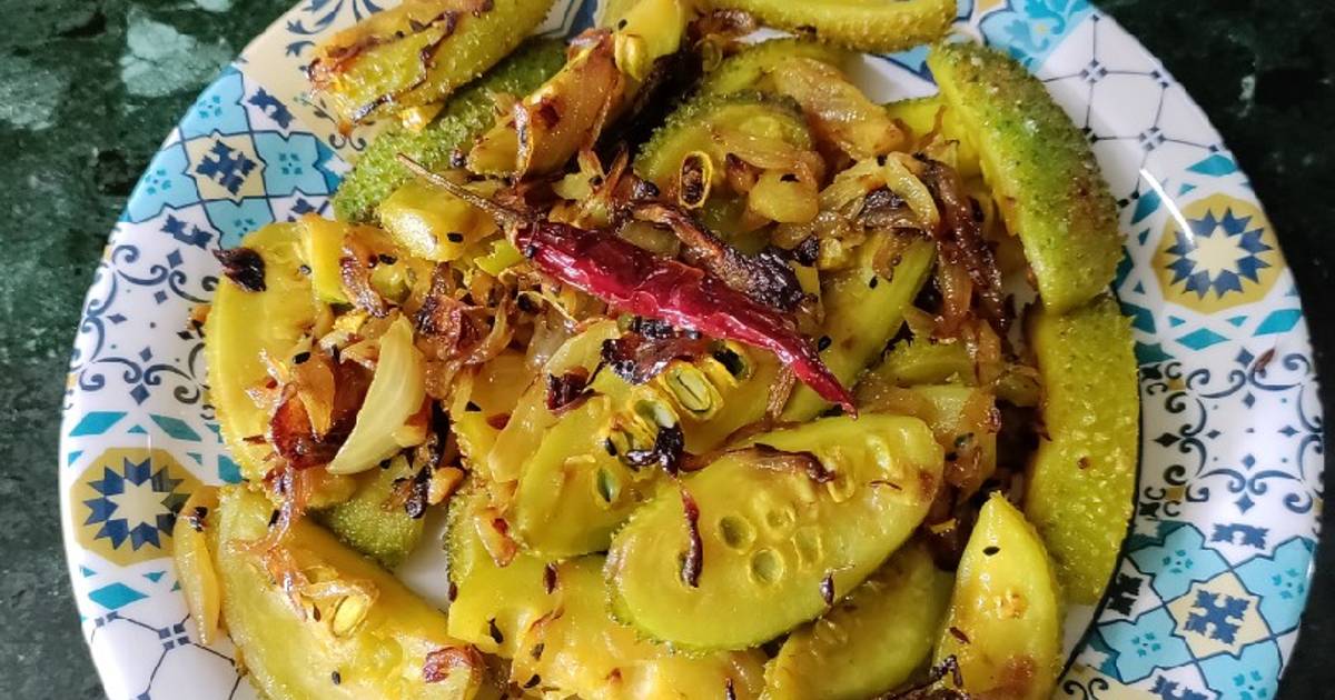 Spiny Gourd/Kantola Fry Recipe by Dr.Madhumita Mishra - Cookpad