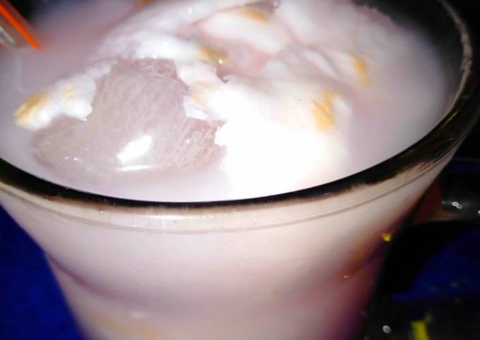 Resep Es kelapa muda sisu(sirup susu) oleh Dewi shinta anggraini - Cookpad