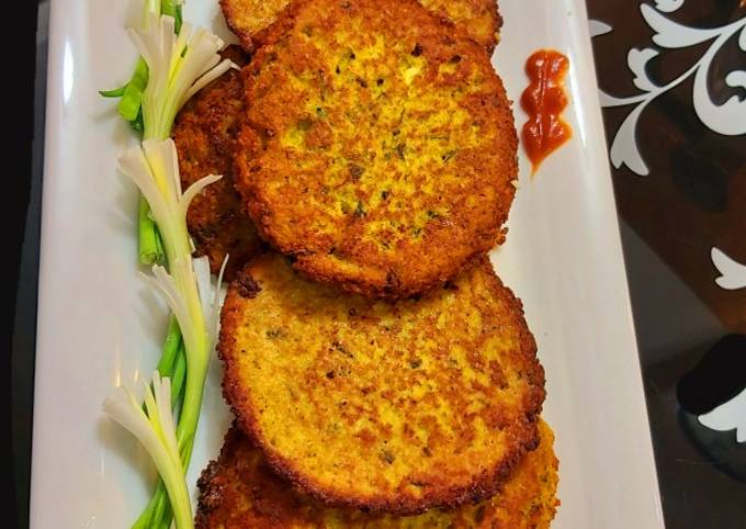 طرز تهیه کوکو کدو سبز و سیب زمینی ساده و خوشمزه توسط مریم بانو کوکپد