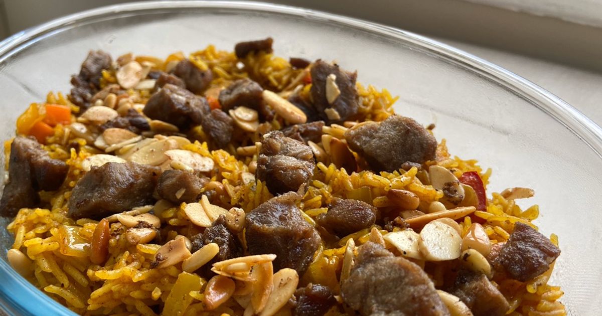 Kabsa Spices + Kabsa Rice Saudi Rice With Lamb Meat Recipe by Linda L ...