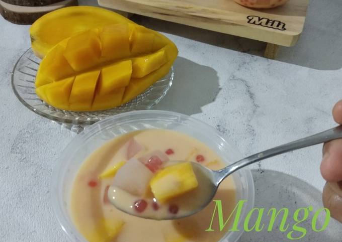 Resep 25 Mango Sago Dessert Oleh Amelia Tjaswatie Cookpad