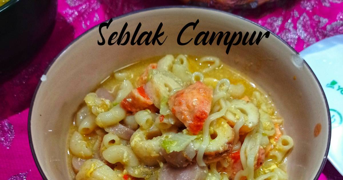 159 resep seblak seafood mix enak dan mudah - Cookpad
