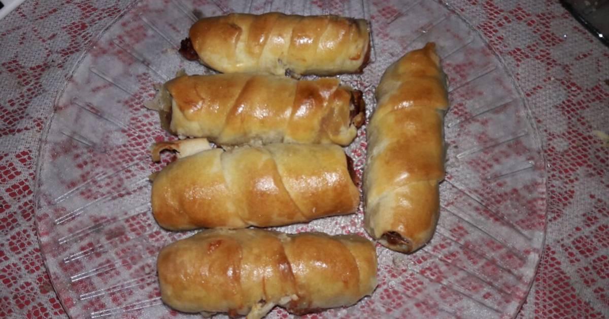 Panchos Envueltos Con Panceta Y Muzzarella Receta De Rox Morgan Cookpad
