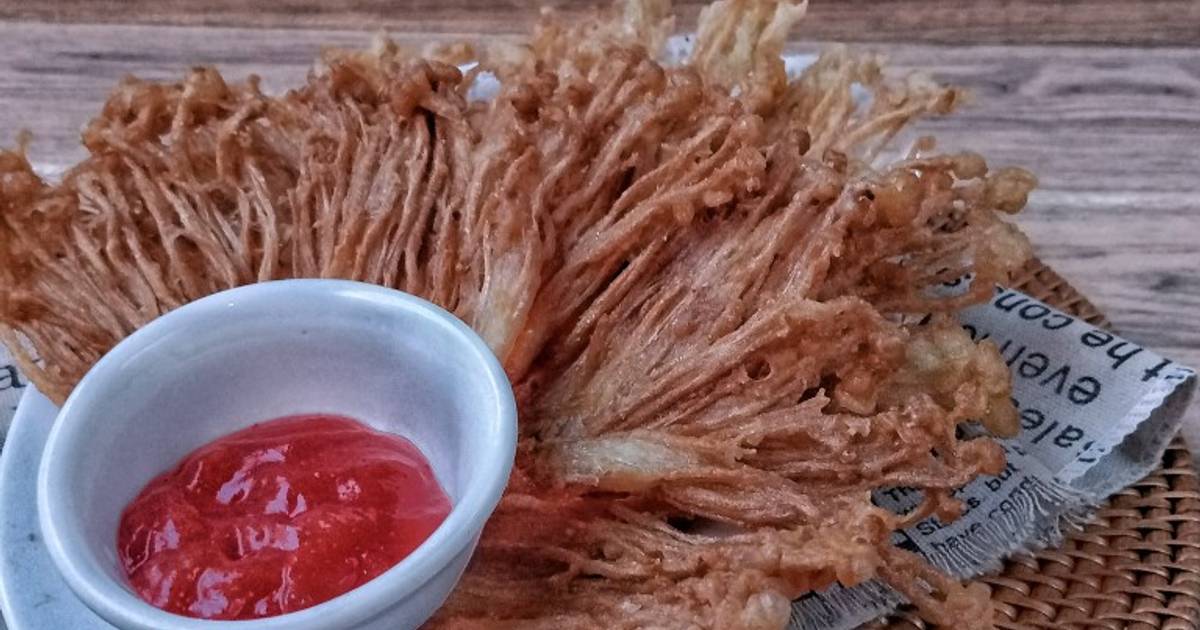 Resep Jamur Enoki Crispy oleh MomsQueenKitchen - Cookpad
