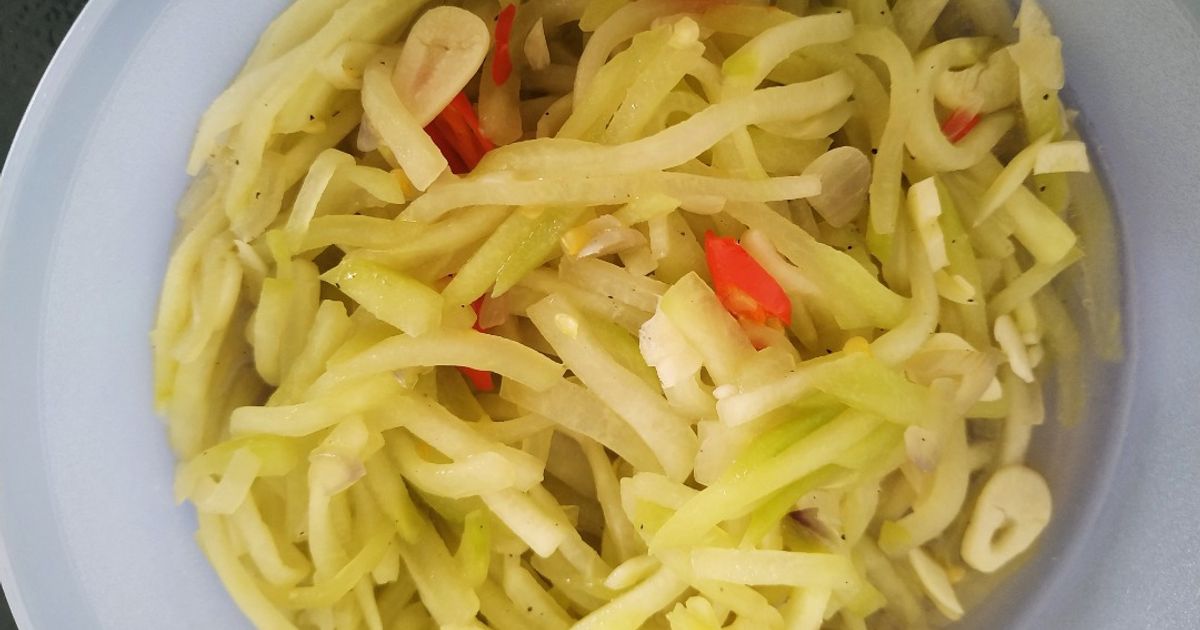 Resep Tumis Labu Siam / Stir Fried Chayote Squash oleh Sda Sda - Cookpad