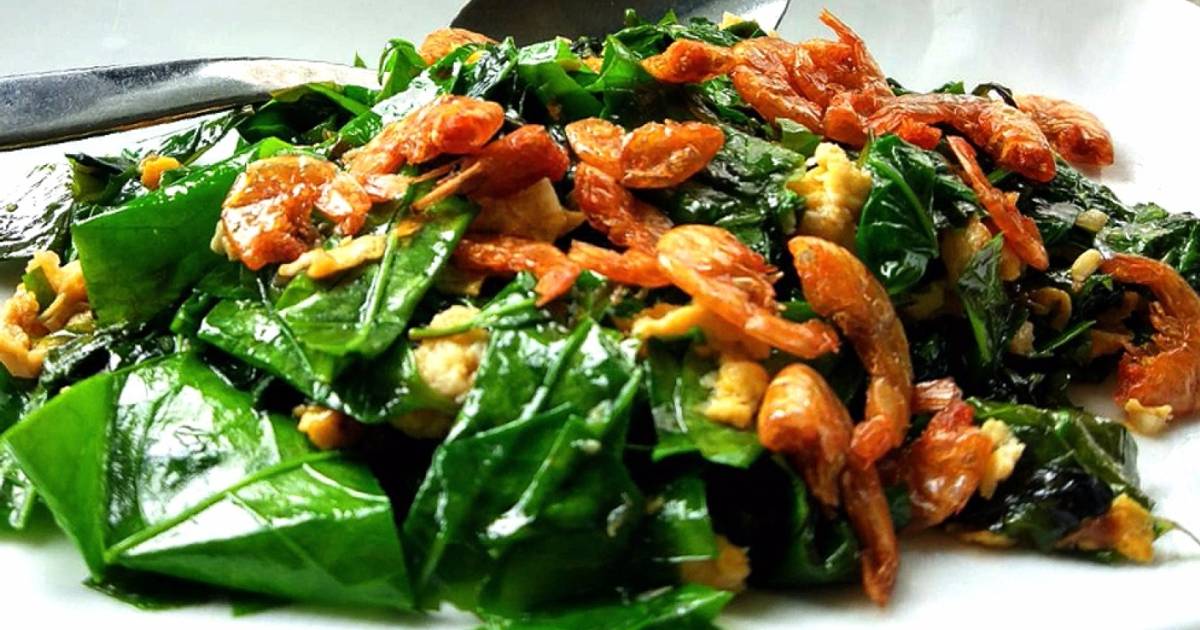 สูตร ผักเหมียงผัดไข่กุ้งเสียบ โดย tasika kanwadee - Cookpad