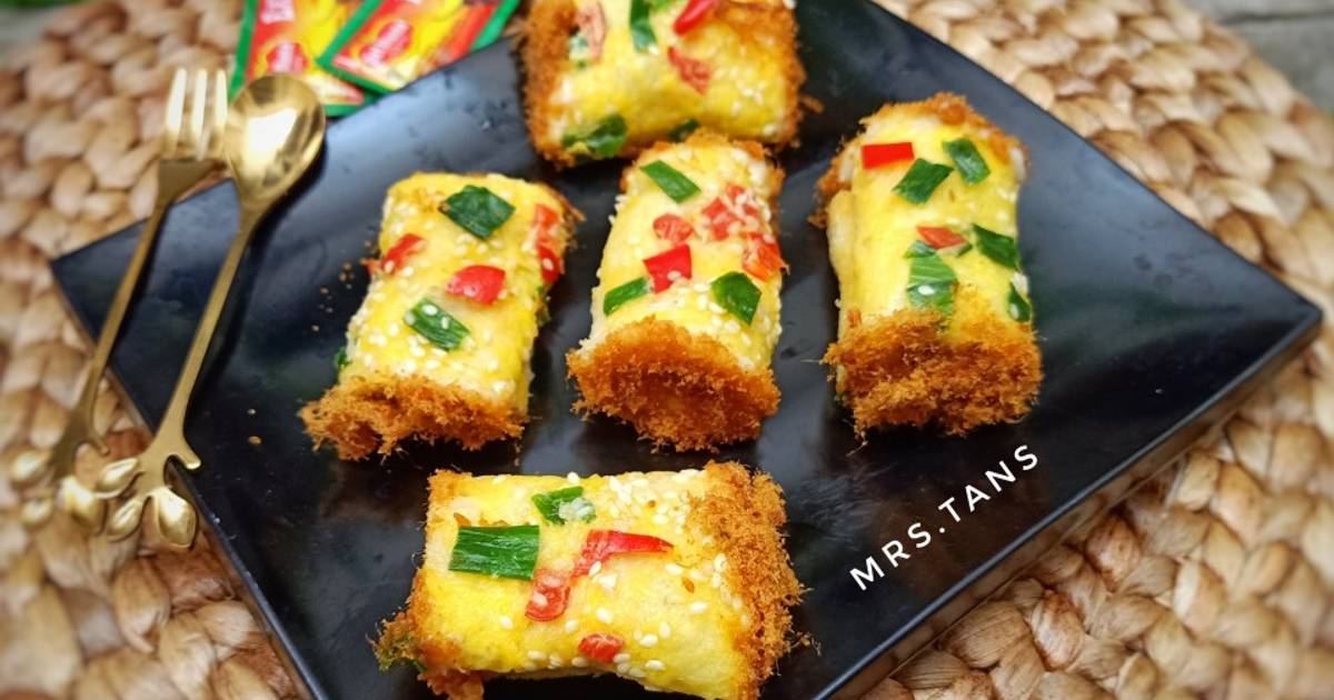 Resep Floss Roll Bread (Roti Gulung Abon) ☕ oleh Mrs.Tans |IG : @tans ...
