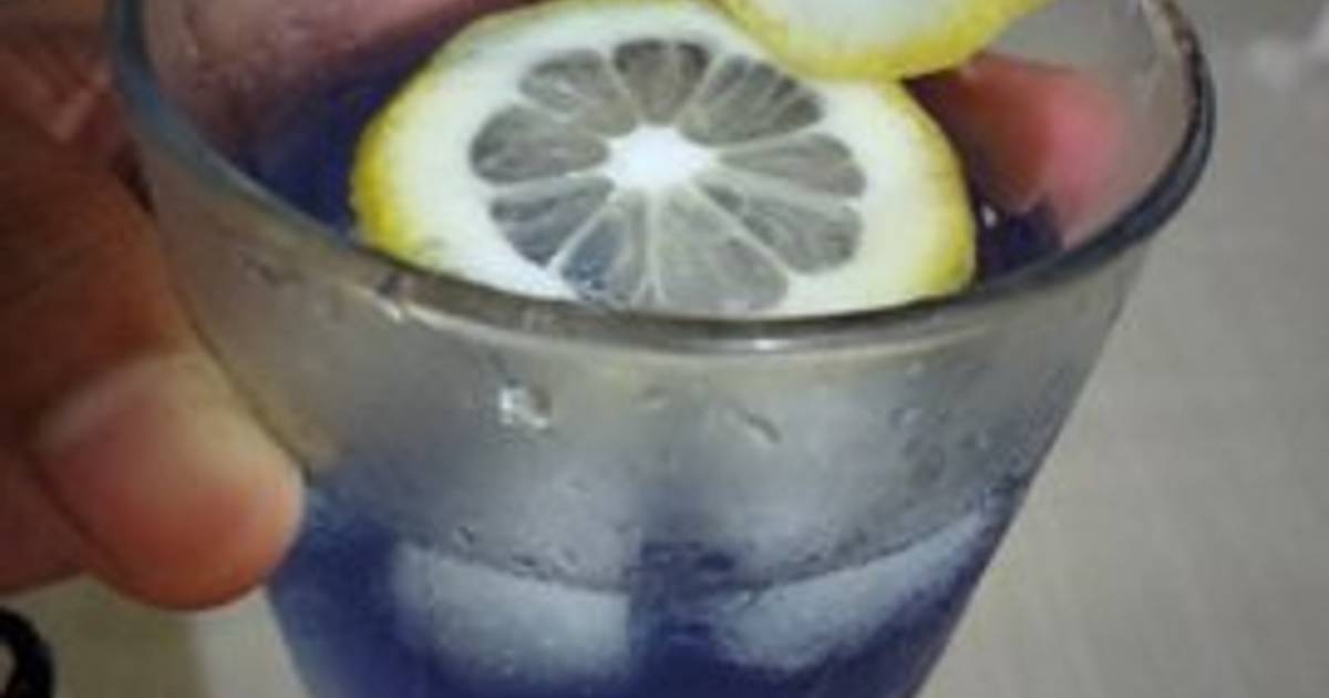 Resep Butterfly pea flower simple syrup oleh indri yani - Cookpad