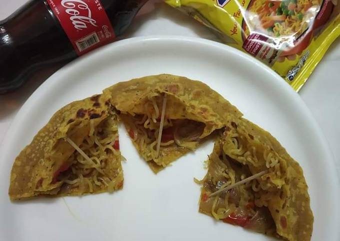 Recipe: Tasty Maggi Parantha Recipe: Tasty Maggi Parantha