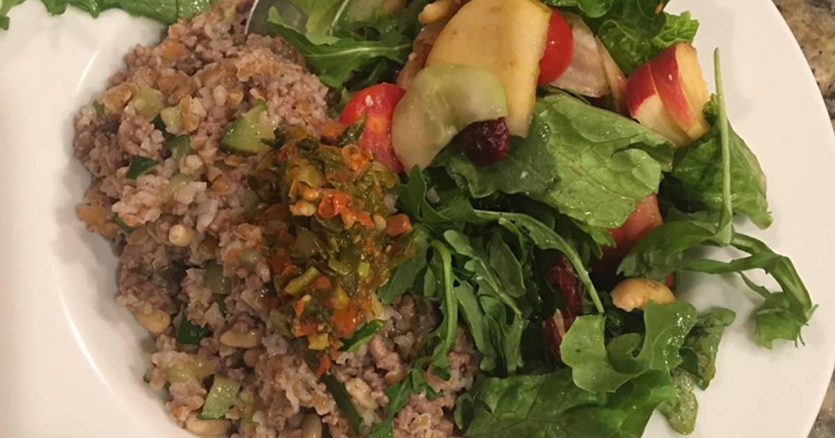 Bulgur con carne de res y menta Receta de 💖ERIKA FABIAN😋😍👩🏽‍🍳 - Cookpad