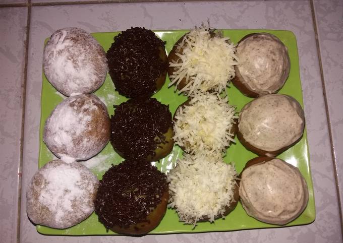 Resep Donat pandan oleh Nenk_Suryani 1626 - Cookpad