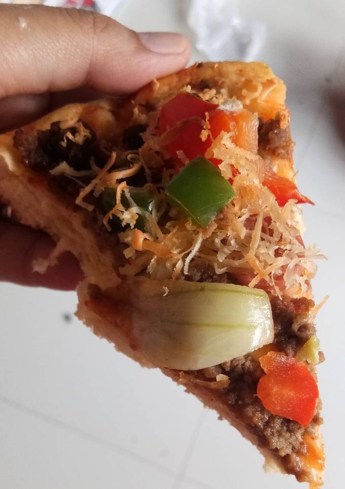 Resep Kulit Pizza Empuk Layak Jual oleh nia 1087 - Cookpad