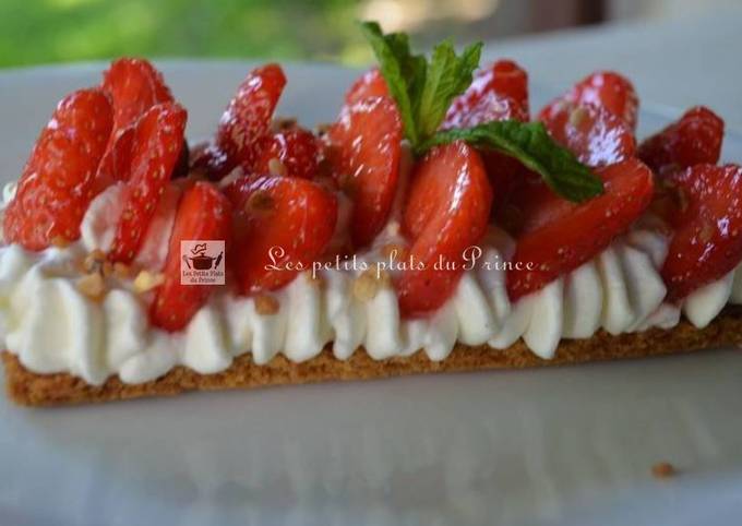 Sablé aux fraises de Les petits plats du Prince - Cookpad