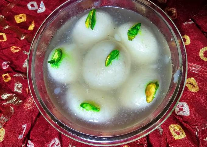 Sponge rasgulla recipe Recipe by Diksha Singh - Cookpad
