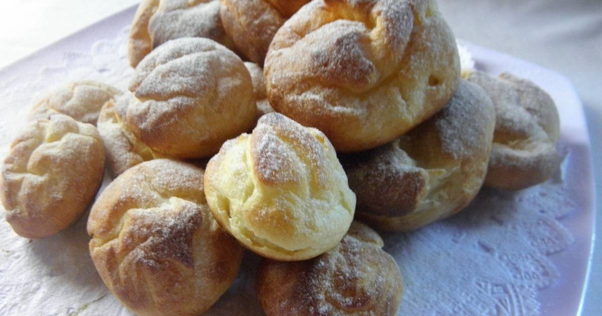 Masa bomba o paté a choux con manteca o aceite Receta de graciela ...