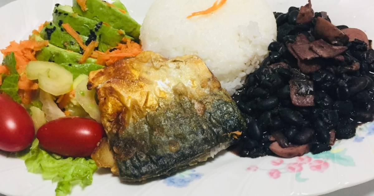 Pescado frito con ensalada - 24 recetas caseras- Cookpad