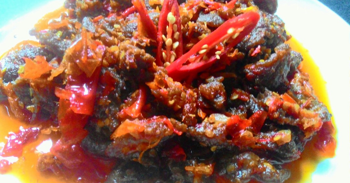Resep 22. Dendeng Balado Basah oleh EriPurwono - Cookpad