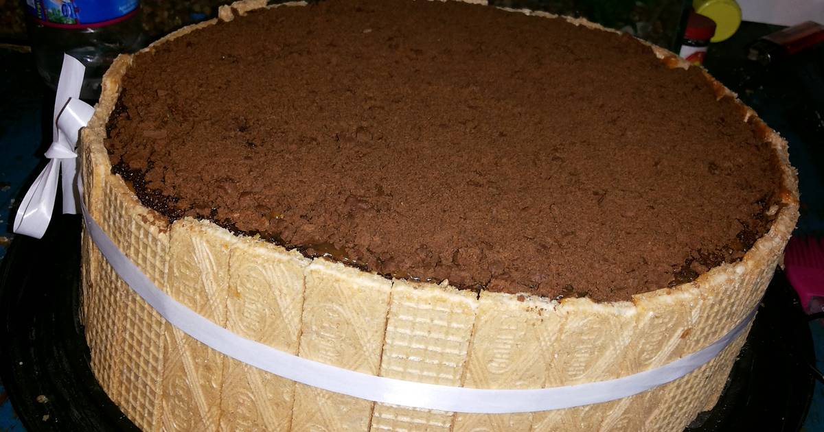 Torta combinada Receta de rocio casco- Cookpad