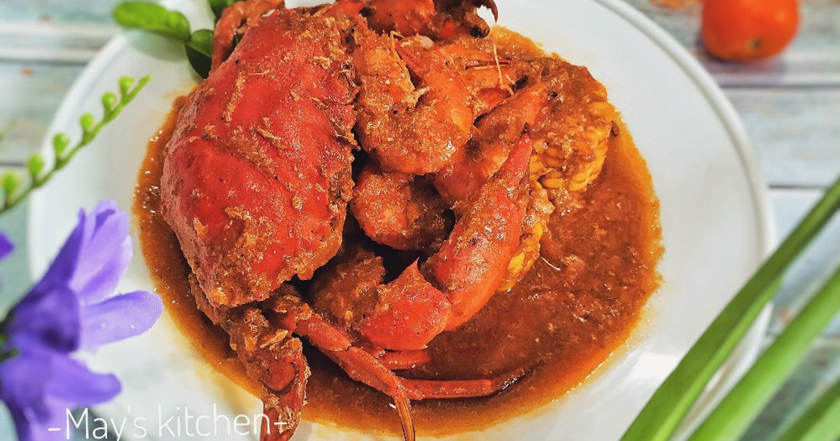 Resep Kepiting Saos Padang (Seafood Mix) oleh Maya Setiawan - Cookpad