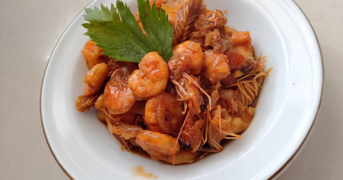 Resep Udang saos Inggris 🦐 oleh Nur Liya Ulfa Niyfa - Cookpad