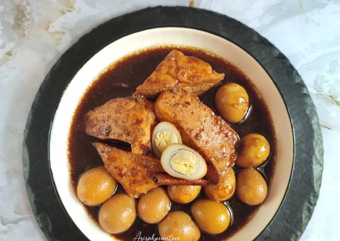 Resep Semur tahu telur puyuh oleh AzizahPrantoro - Cookpad