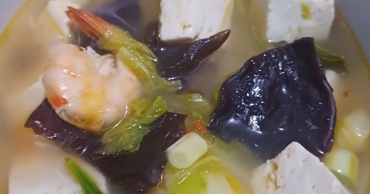 Resep tahu udang jamur kuah rumahan enak dan mudah - Cookpad