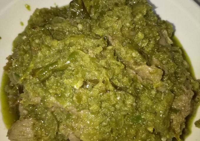 Resep Dendeng Basah Cabe Ijo oleh Bintang Abin - Cookpad