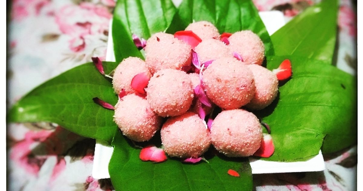 Rose Suji Ladoo Recipe by Anitha (Annie) - Cookpad