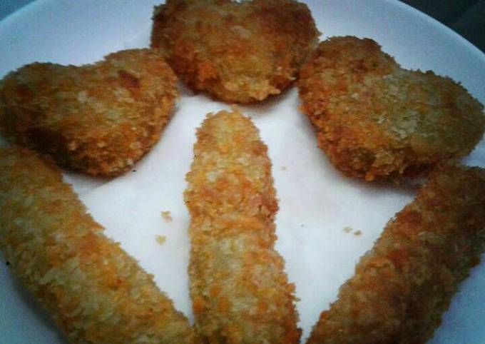 Resep Nugget singkong bayam oleh Ika Setyana - Cookpad