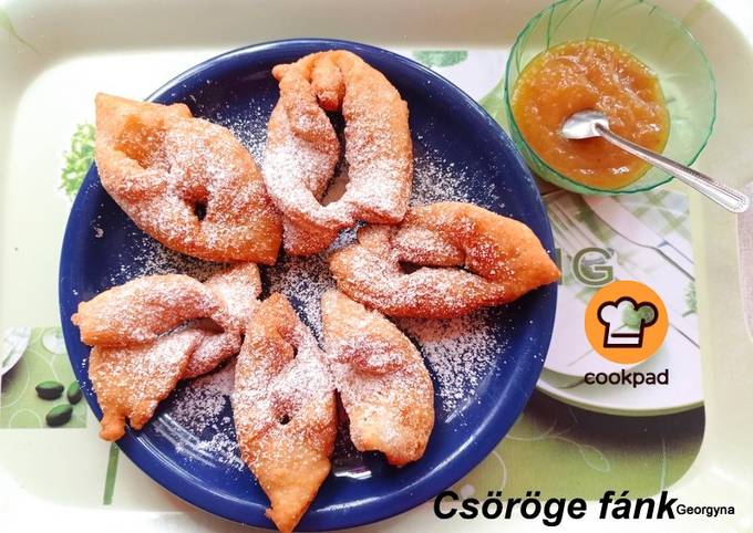 Csöröge fánk | Ambrus Lászlóné/Györgyi 🍴🌼 receptje - Cookpad receptek