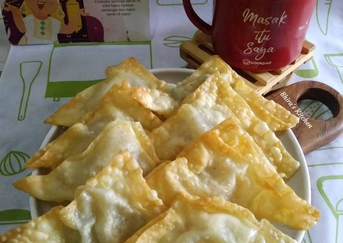 Resep Pangsit Cilur (Aci Mulur) oleh Rika Erviana - Cookpad