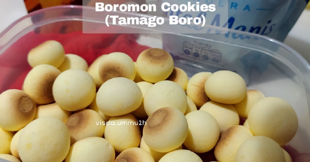 Resep Boromon Cookies (Tamago Boro):Cookies Gluten Free Dari Jepang🥚 ...