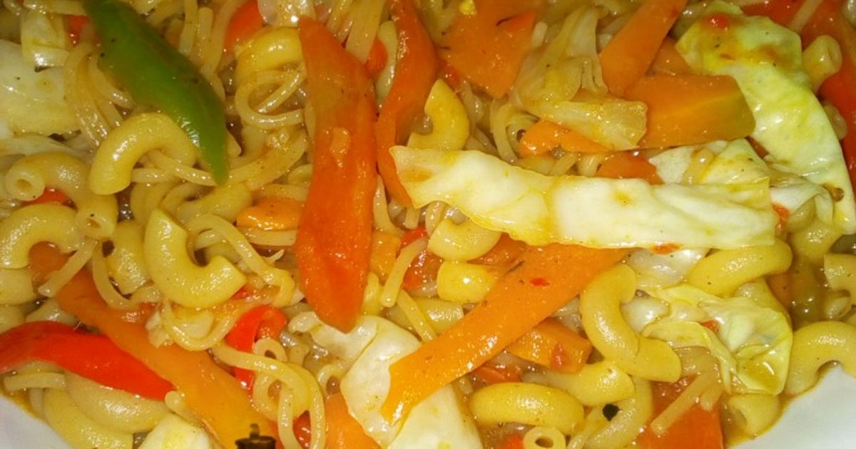 Jallop Spaghetti And Macaroni Recipe by T_Cool_Snacks_And_More - Cookpad
