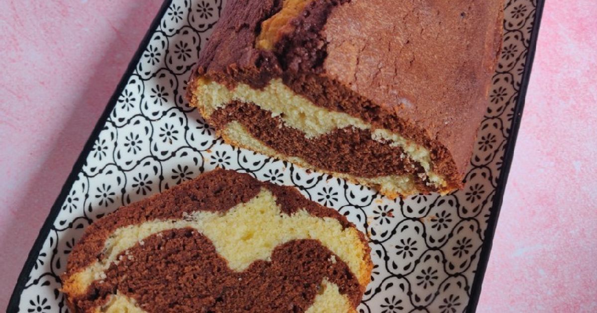 Le Cake Zébré De La Savane de Les Sucreries D'Emma - Cookpad