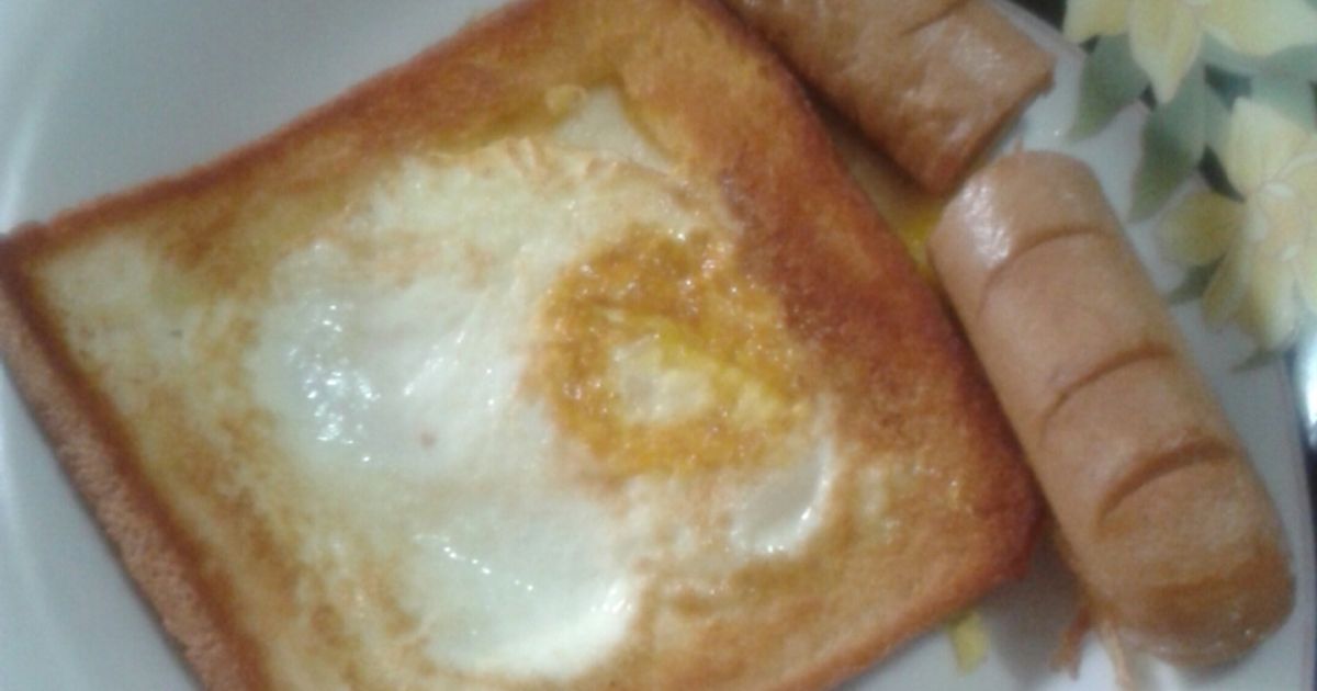 Resep Roti Bakar Telur Mata Sapi oleh NisaNingtias - Cookpad