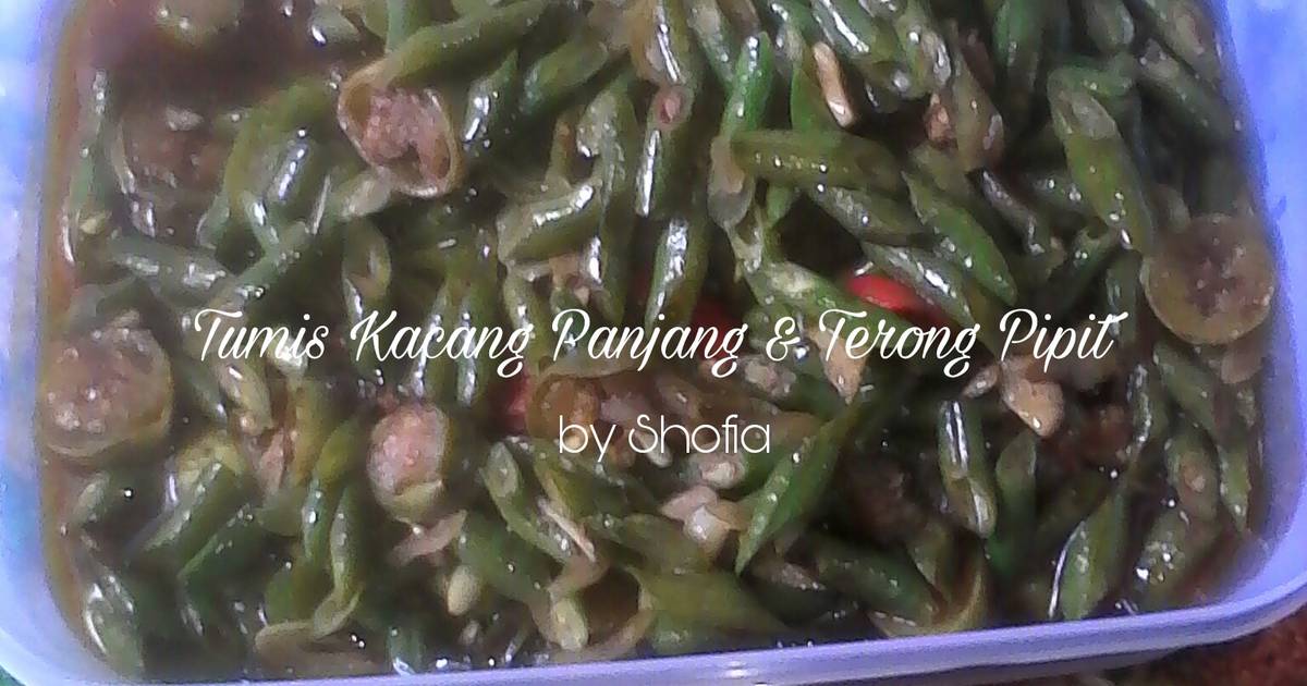 173 resep kacang panjang terong pipit enak dan mudah - Cookpad