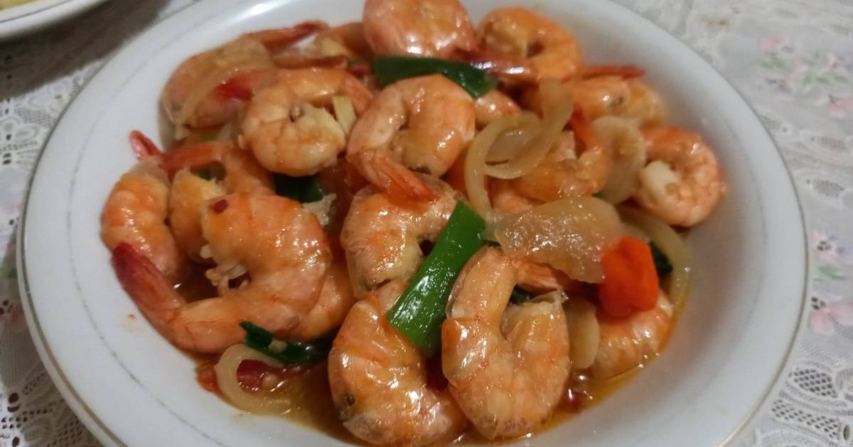 Resep Udang Saus Tiram oleh Bina Decilena - Cookpad