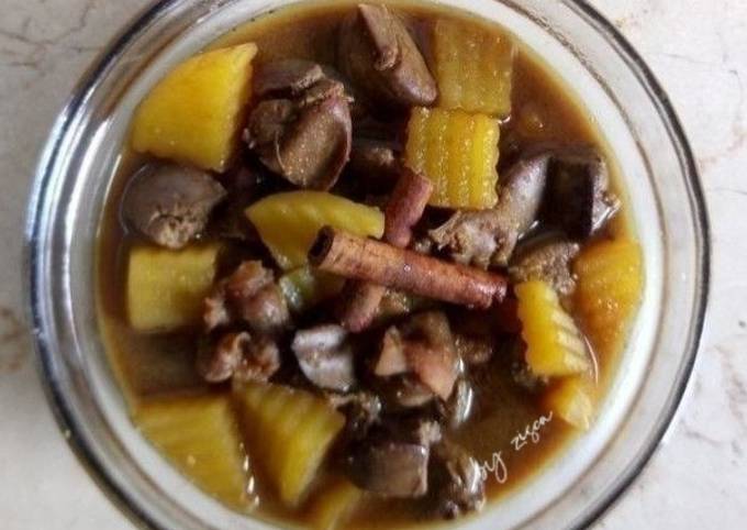 Resep Semur Ati Ampela oleh zisca - Cookpad