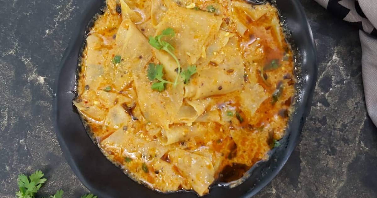 Rajasthani Papad Curry Recipe by Anusha Iyer - Cookpad