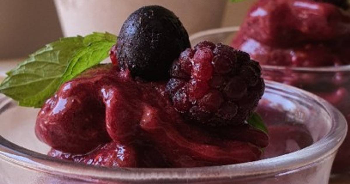 طريقة عمل آيس كريم التوت - 122 وصفة آيس كريم التوت سهلة وسريعة - كوكباد