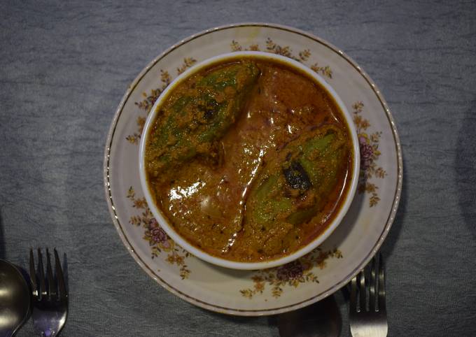 Potoler dorma (stuffed pointed gourd curry) Recipe by Dipti debnath ...