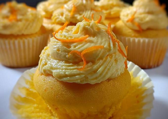 Resep Orange Cupcake oleh IzzaHan - Cookpad