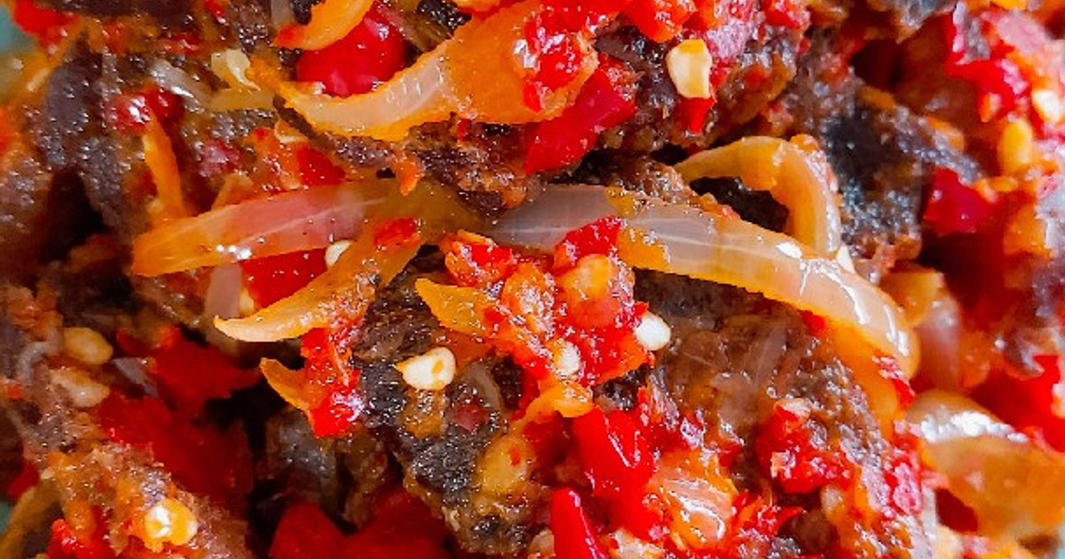 Resep Dendeng Sapi Balado oleh Veronica - Cookpad