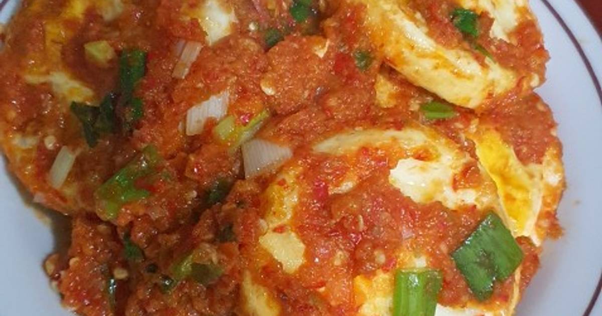 Resep Telur sambal oleh Venny - Cookpad