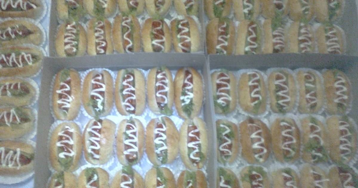 21 resep roti hot dog mini enak dan mudah - Cookpad