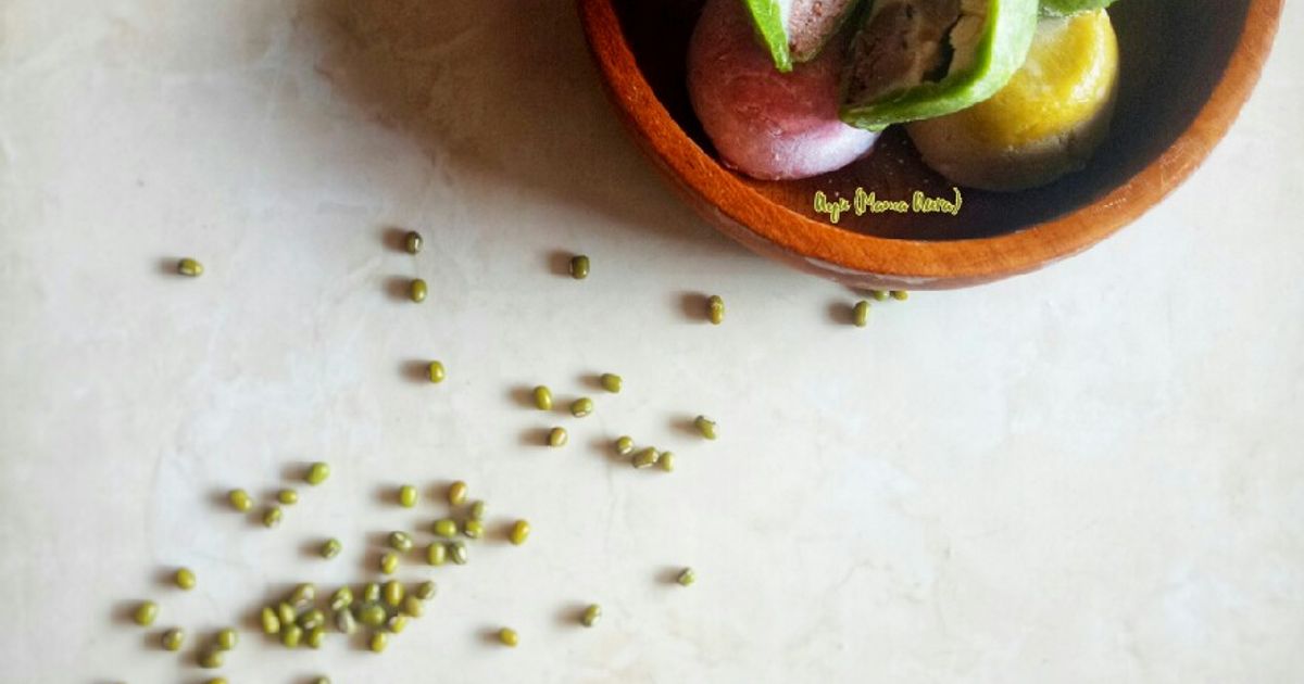 Resep Mochi Es Cream (Sari Kacang Hijau) oleh Ayu (Mama Aura) - Cookpad